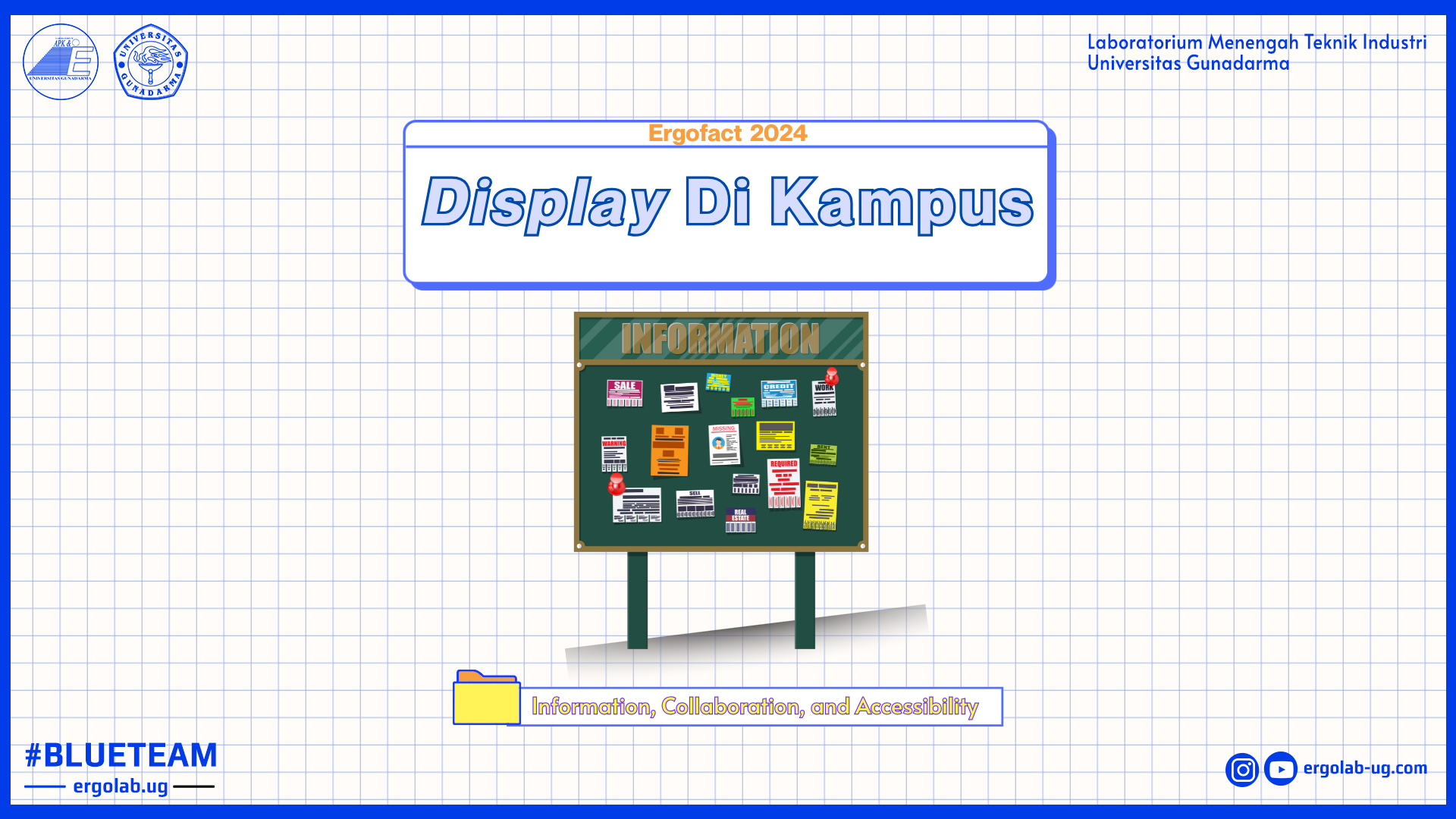 Display di Kampus - Laboratorium Menengah Teknik Industri